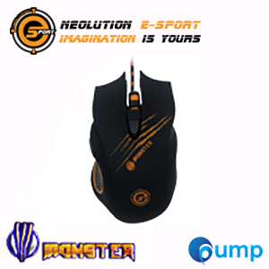 ขาย Neolution E-Sport Monster Black Gaming Mouse ราคา 390.00 บาท