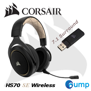 ขาย Corsair HS70 SE Wireless 7.1 Virtual Surround Sound Gaming Headset ...