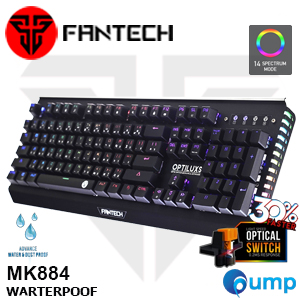 ขาย Fantech MK884 OPTILUXS Optical Switch Mechanical Gaming Keyborad ...
