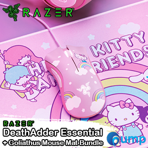 ขาย Razer DeathAdder Essential + Goliathus Mouse Mat Bundle - Hello ...