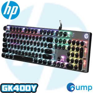 ขาย HP GK400Y Mechanical Keyboard 104 Keys (Blue Sw) ราคา 1,680.00 บาท