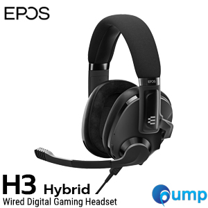 ขาย EPOS H3 Hybrid Wired Digital Gaming Headset - Black ราคา 6,790.00 บาท