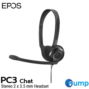 ขาย EPOS PC3 Chat - Stereo 2 x 3.5 mm Headset ราคา 990.00 บาท