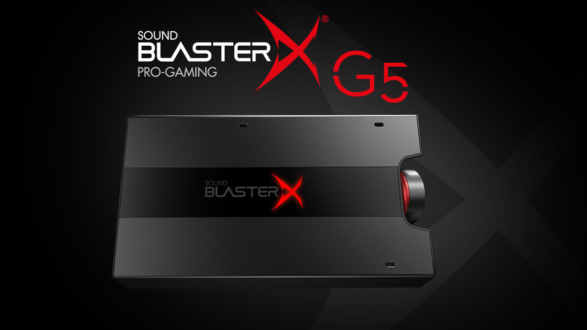 ขาย CREATIVE BLASTERX G5 7.1 HD Audio Portable ราคา 3,990.00 บาท