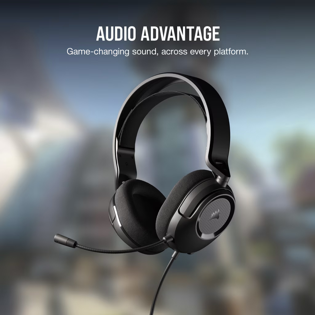 ขาย Corsair HS35 Surround v2 Multiplatform Gaming Headset - Carbon : CA ...