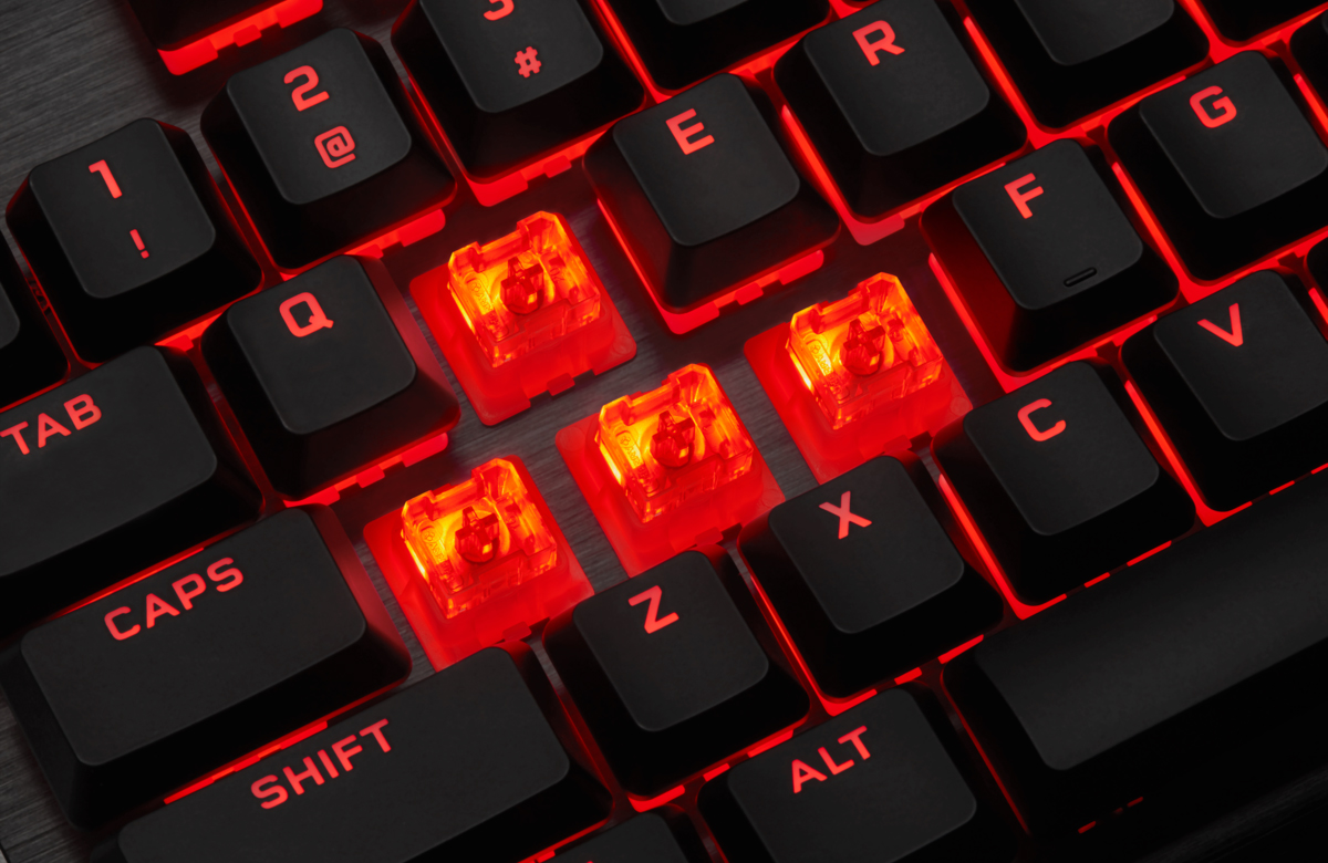ขาย Corsair K60 PRO (Red LED) Mechanical Gaming Keyboard - Cherry MX ...
