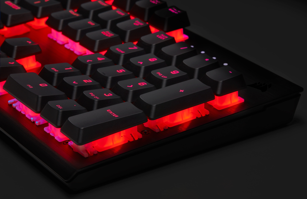 ขาย Corsair K60 PRO (Red LED) Mechanical Gaming Keyboard - Cherry MX ...