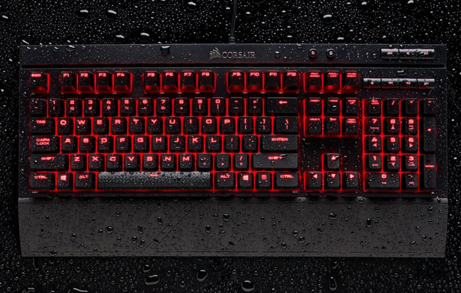 ขาย Corsair K68 Red LED Cherry MX [Red Switch] Mechanical Gaming ...