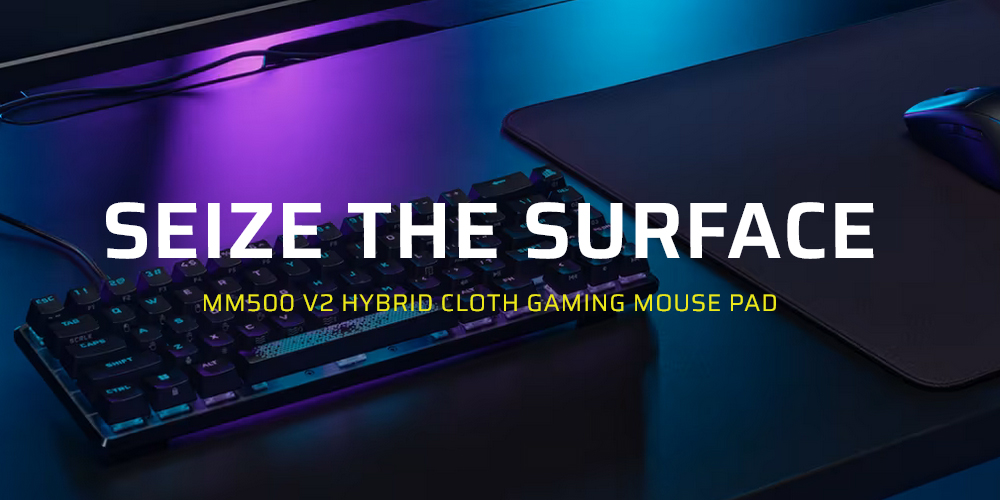 ขาย Corsair MM500 v2 Hybrid Cloth Gaming Mouse Pad - Large - 450x400mm ...