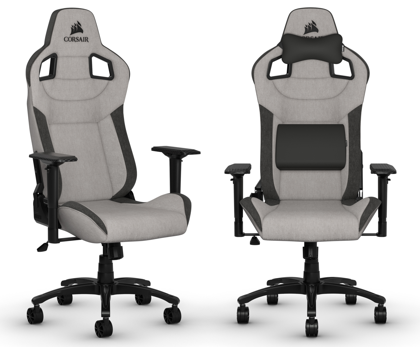 ขาย Corsair T3 RUSH Gaming Chair - Gray/Charcoal : CF-9010056-WW ราคา ...