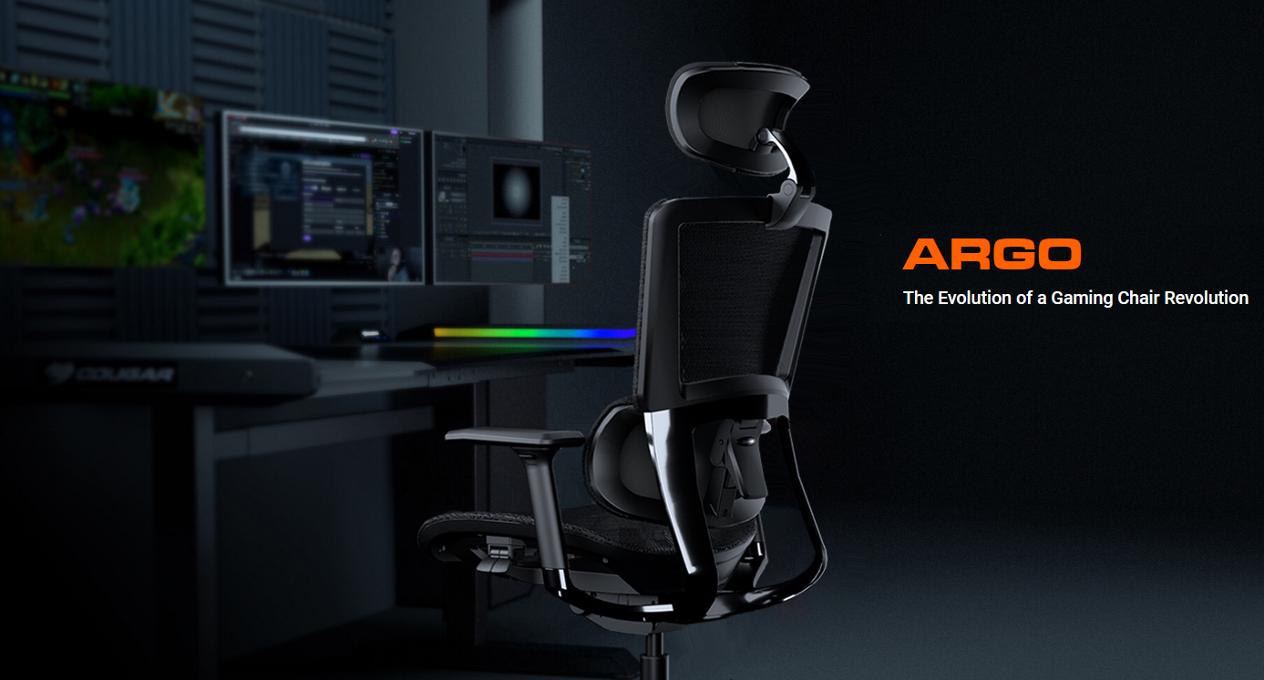 ขาย Cougar Argo Ergonomic Gaming Chair - Black ราคา 15,900.00 บาท