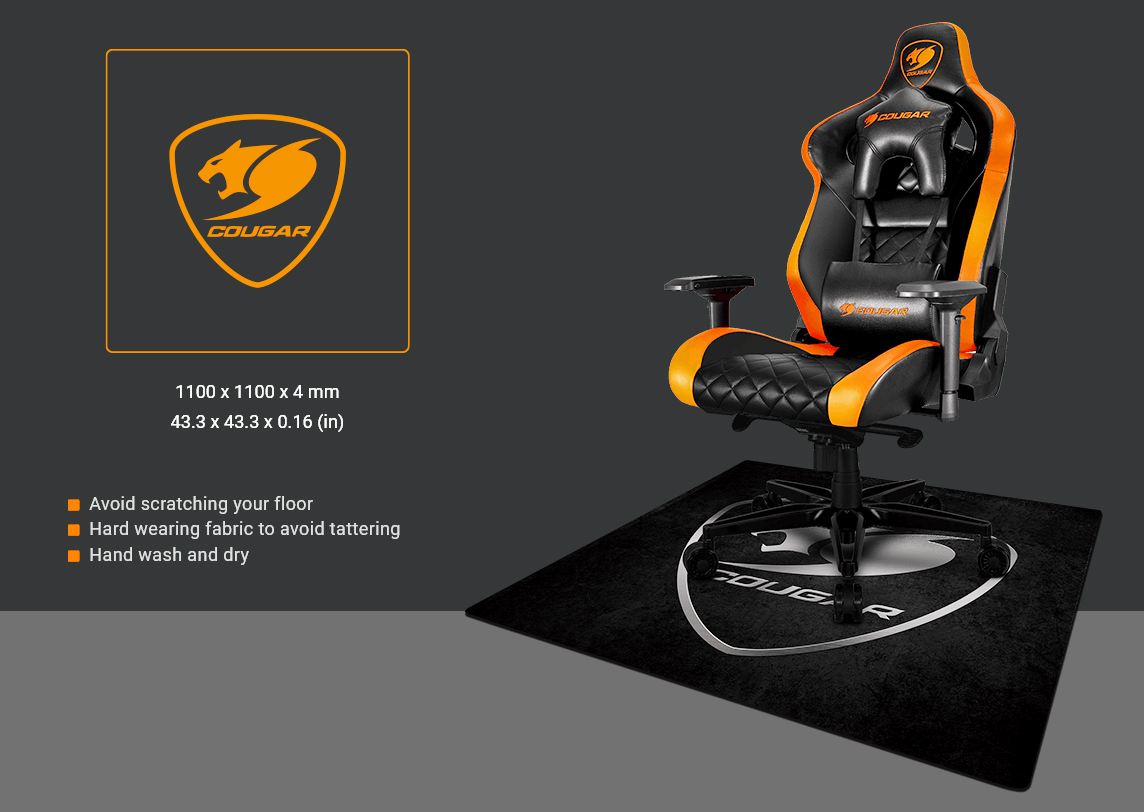 ขาย Cougar Command Gaming Floor Mat ราคา 1,490.00 บาท