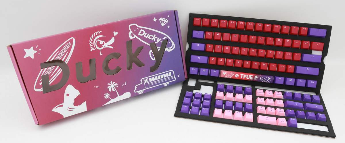 ขาย Ducky x TFUE – PBT Double Shot Keycap ราคา 1,990.00 บาท