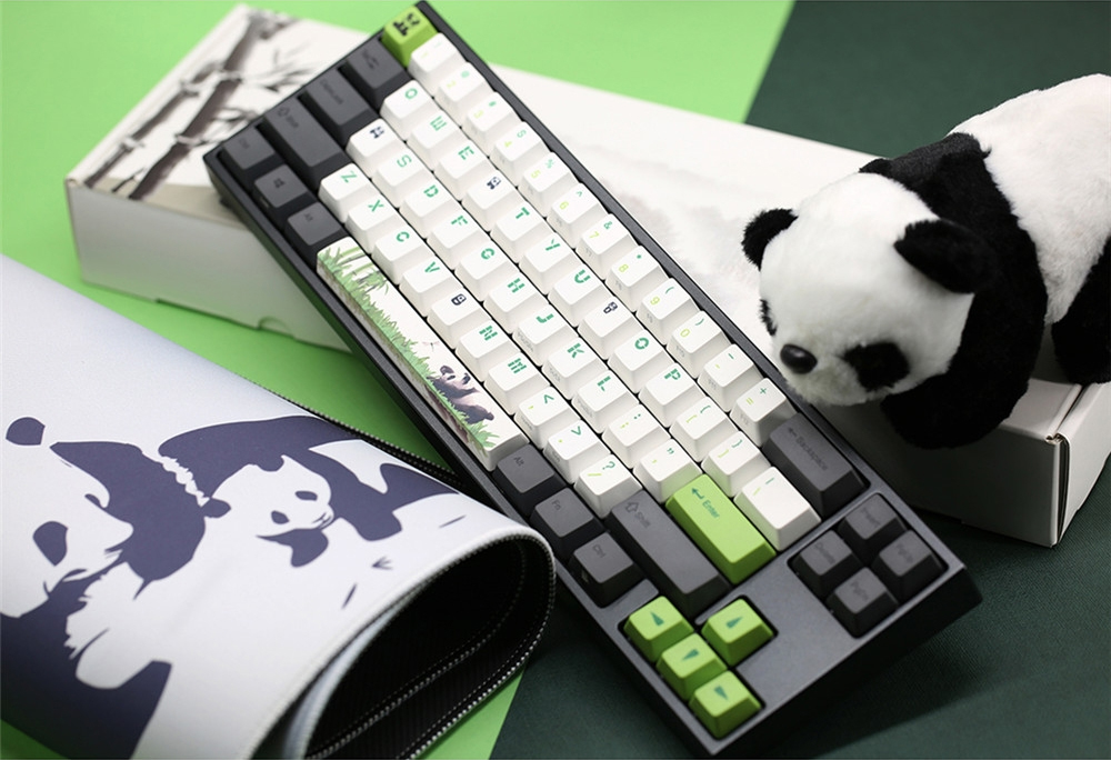 ขาย Ducky MIYA Pro Panda White LED Dye Sub PBT Mechanical Keyboard ...