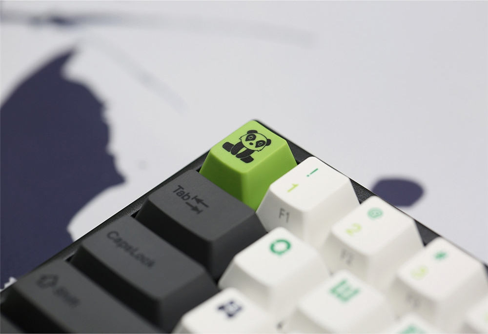 ขาย Ducky MIYA Pro Panda White LED Dye Sub PBT Mechanical Keyboard ...