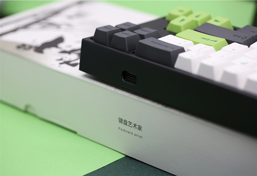 ขาย Ducky MIYA Pro Panda White LED Dye Sub PBT Mechanical Keyboard ...