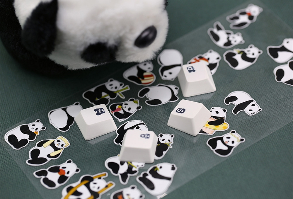 ขาย Ducky MIYA Pro Panda White LED Dye Sub PBT Mechanical Keyboard ...