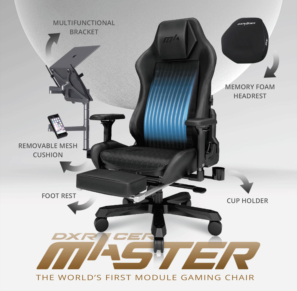 ขาย DXRacer Master-Series Gaming Chair - Brown (I233S/C) ราคา 16,990.00 บาท