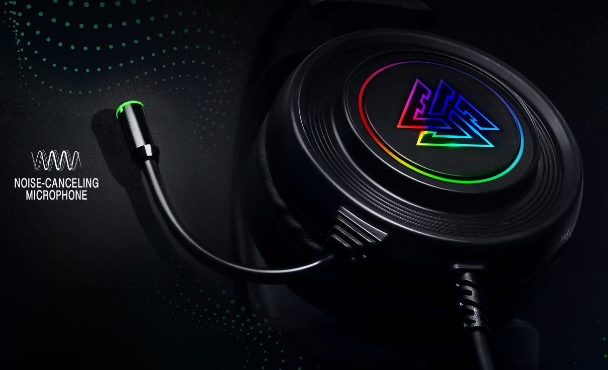 ขาย EGA Type H3 Spectrum RGB 7.1 Surround Gaming Headset - Green ราคา ...