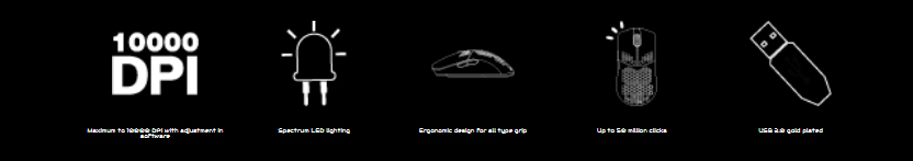 ขาย EGA Type M3 Macro Gaming Mouse - Black ราคา 690.00 บาท