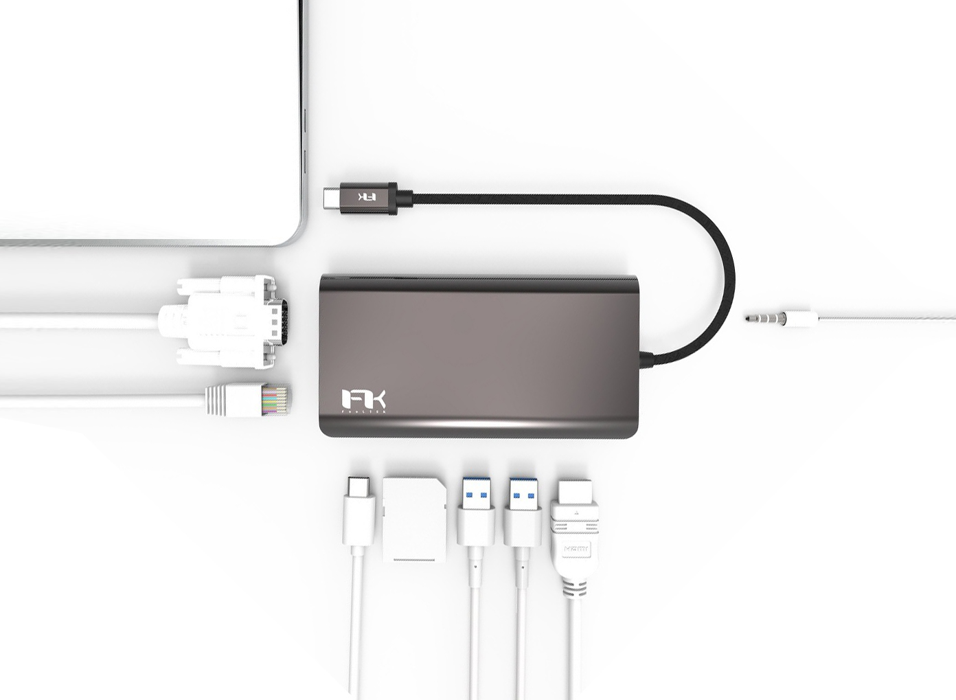 ขาย Feeltek Portable 8 IN 1 USB-C HUB ราคา 2,790.00 บาท