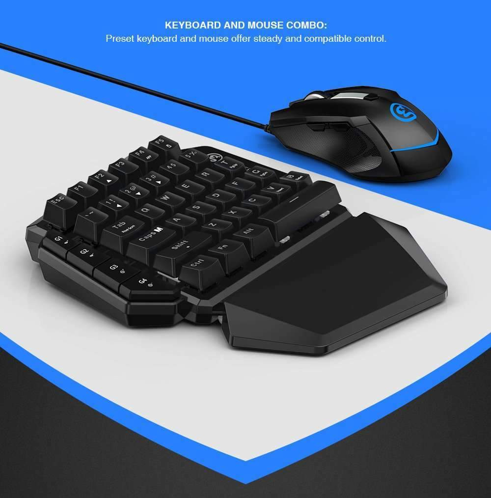 ขาย Gamesir VX Wireless Aimswitch Keyboard and Mouse Combo - Blue SW ...