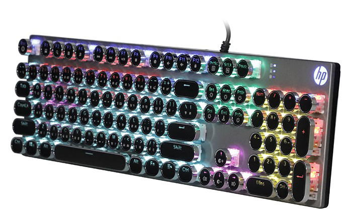 ขาย HP GK400Y Mechanical Keyboard 104 Keys (Blue Sw) ราคา 1,680.00 บาท