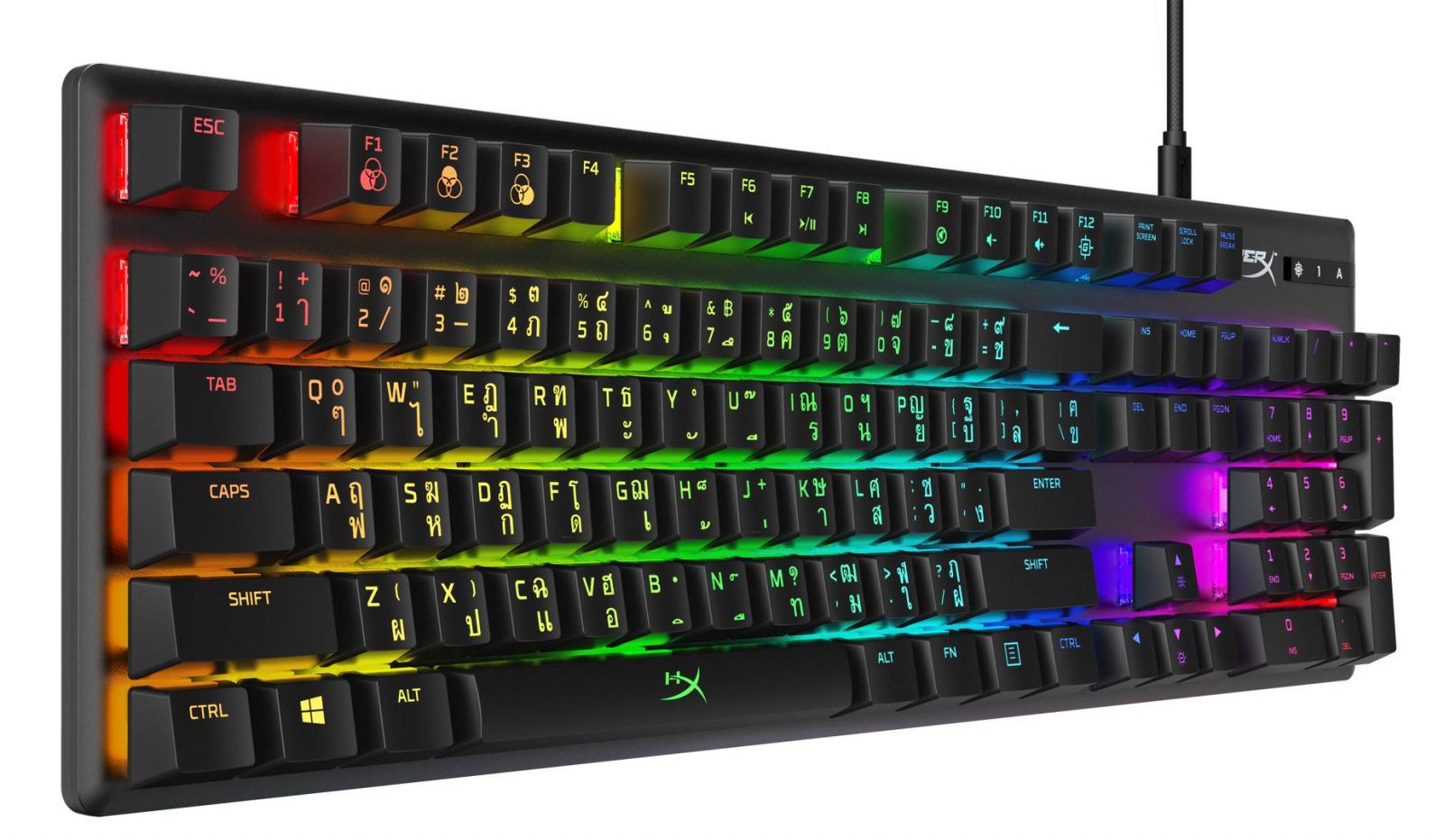 ขาย Hyperx Alloy Origins Mechanical Gaming Keyboard - Red Switch - TH ...