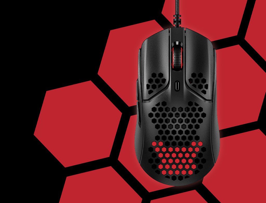 ขาย HyperX Pulsefire Haste Lightweight Gaming Mouse Black/Red ราคา ...