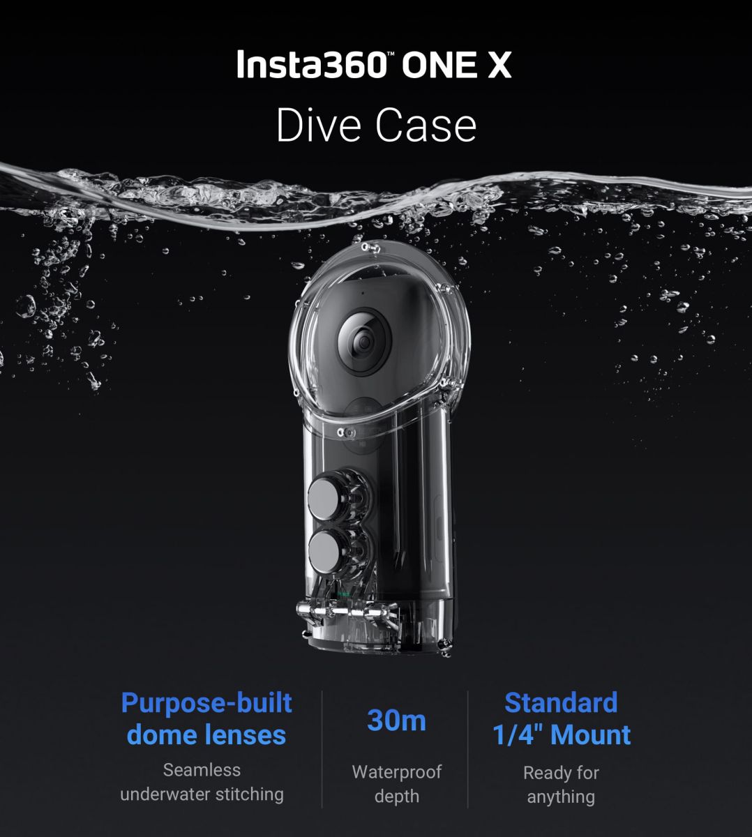 ขาย Insta360 Dive Case For Camera 360 ONE X ราคา 2,990.00 บาท