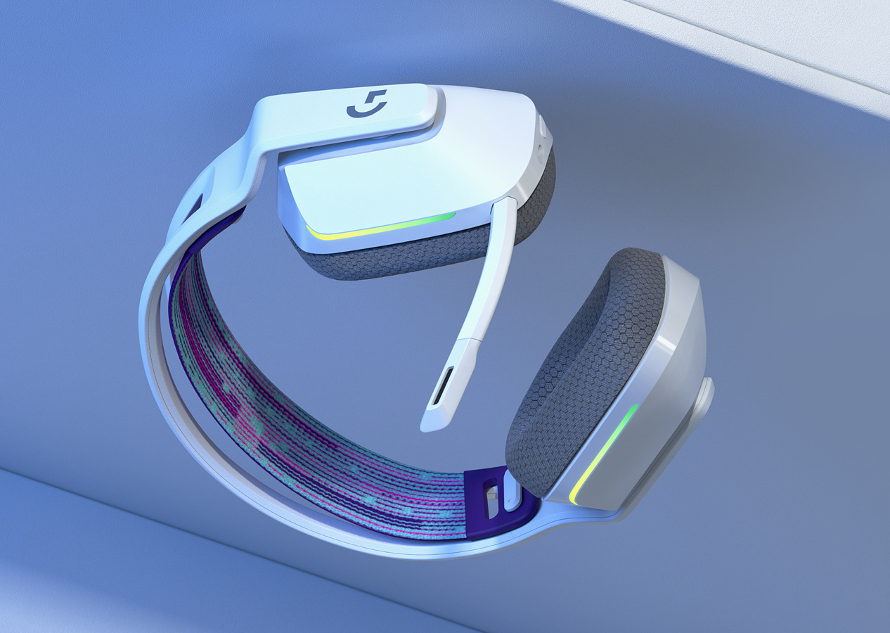 ขาย Logitech G733 Lightspeed Wireless Gaming Headphone - White ราคา ...