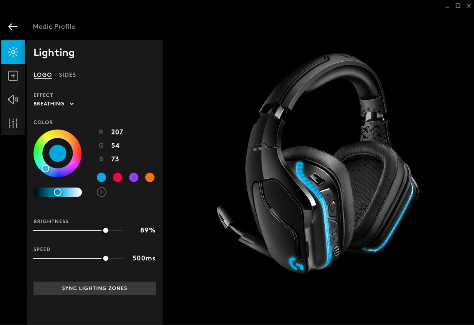 ขาย Logitech G933s LIGHTSYNC Wireless 7.1 Surround Sound Gaming Headset ...