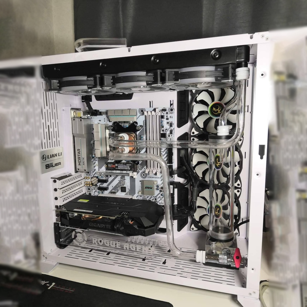 ขาย CPU Computer Water Cooling Kit Heat Sink 360 mm. ชนิดท่อแข็ง/น้ำ ...