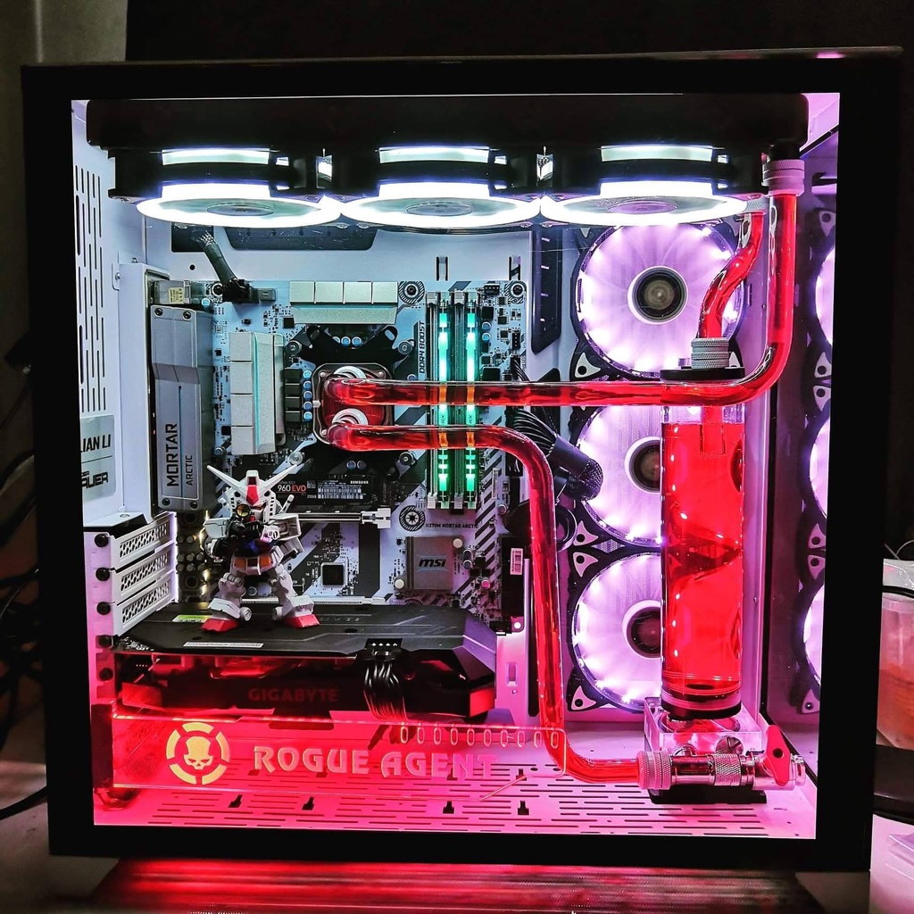 ขาย CPU Computer Water Cooling Kit Heat Sink 360 mm. ชนิดท่อแข็ง/น้ำ ...