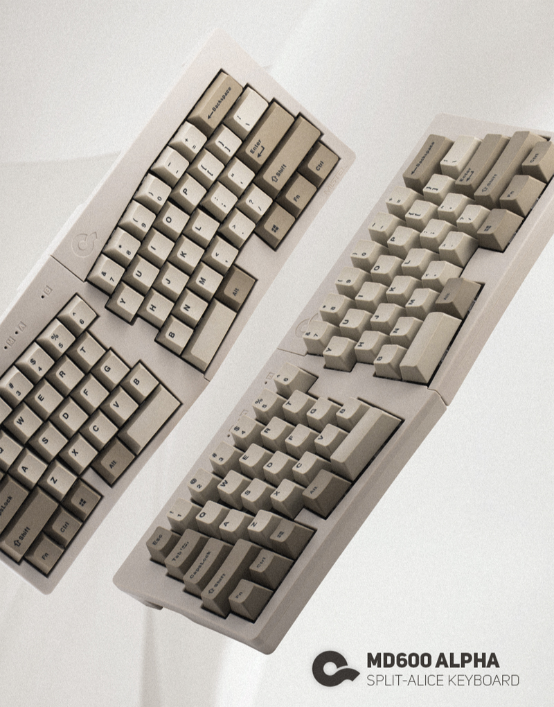 ขาย Mistel MD600 Alpha BT 5.0 Mechnical Keyboard - Rhino - ENG ...