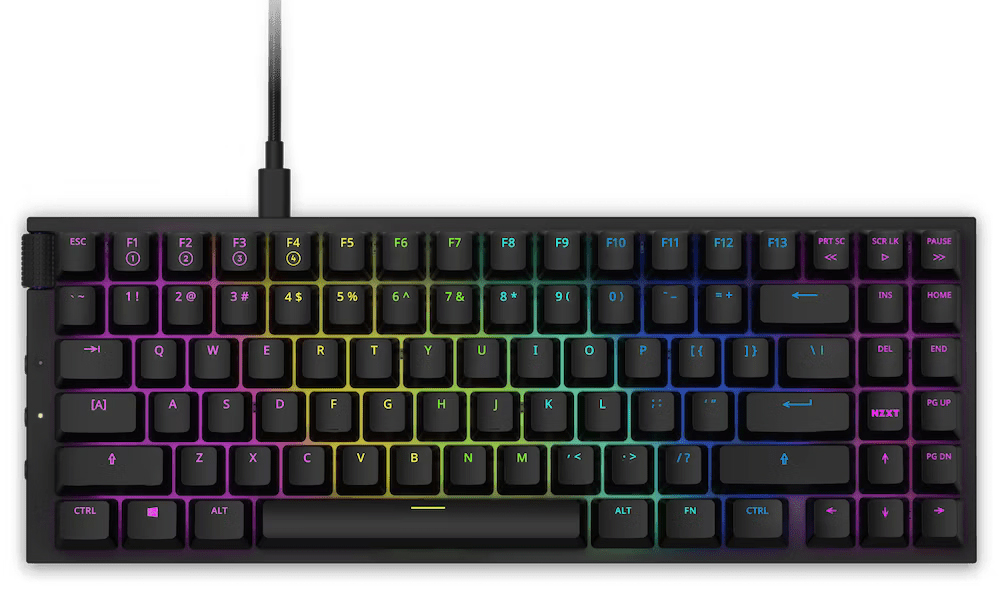 ขาย NZXT Function Mechanical Keyboard - Mini TKL 75% / US / Black ราคา ...