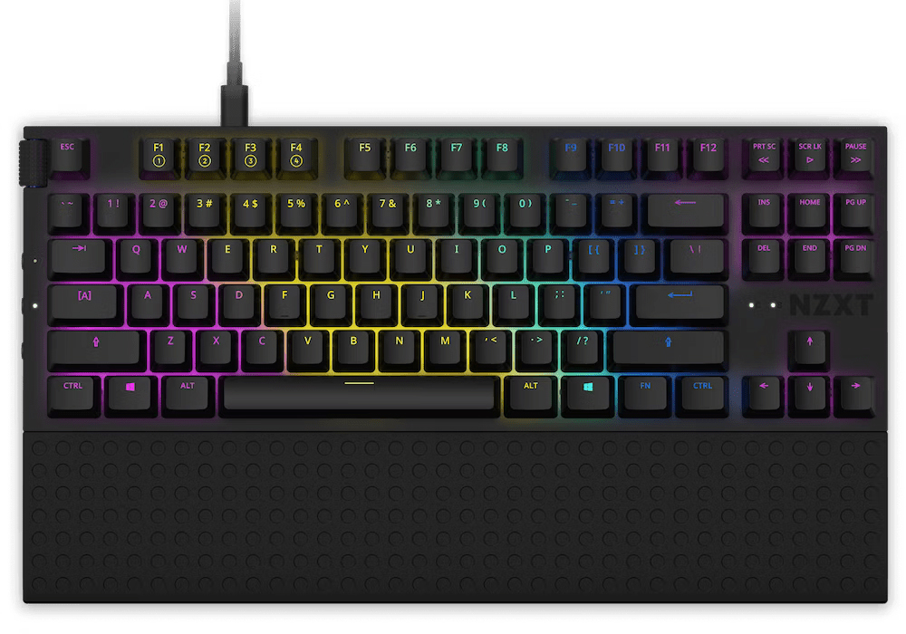 ขาย NZXT Function Mechanical Keyboard - TKL / US / Black ราคา 4,150.00 บาท