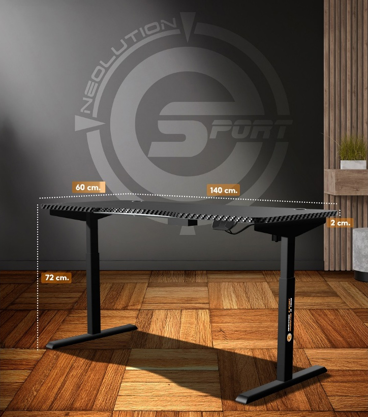 ขาย Neolution E-sport E-Gaming PLUS II Ajustable Gaming Desk ราคา 4,790 ...