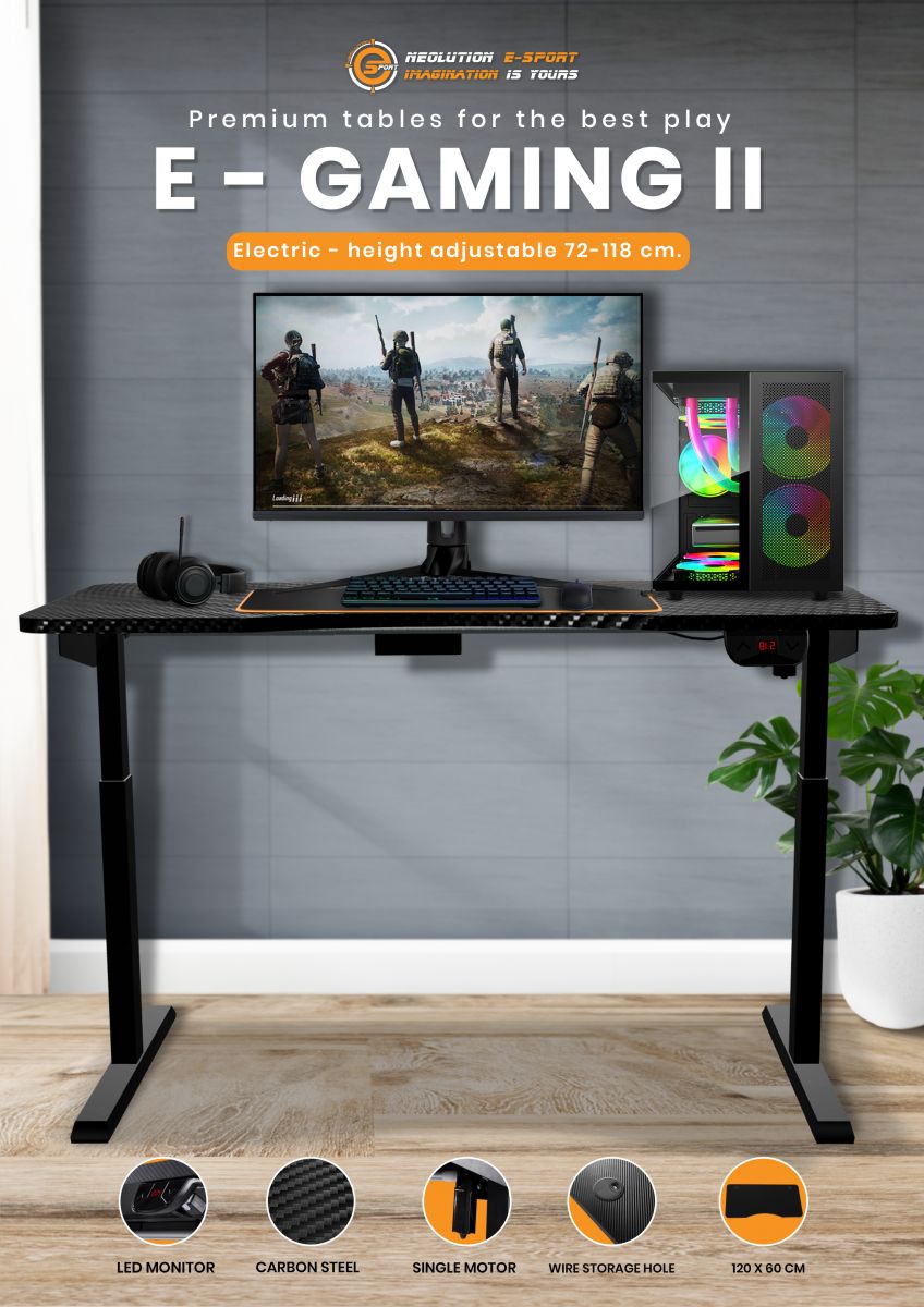 ขาย Neolution E-sport E-Gaming PLUS II Ajustable Gaming Desk ราคา 4,790 ...