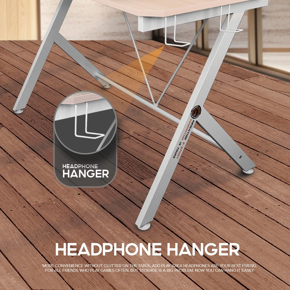 ขาย Neolution E-sport Mantle II Gaming Desk - Wood White ราคา 2,190.00 บาท