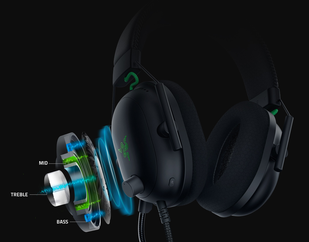 ขาย Razer BlackShark V2 CouRageJD Edition Multi-platform Wired Esports ...
