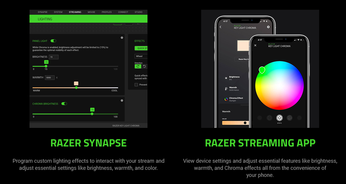 ขาย Razer Key Light Chroma RGB for Streaming ราคา 11,390.00 บาท