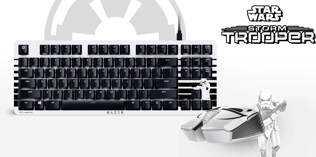 โคตรสวย!! เปิดให้จอง Star Wars PC Peripherals - Razer Stormtrooper ...