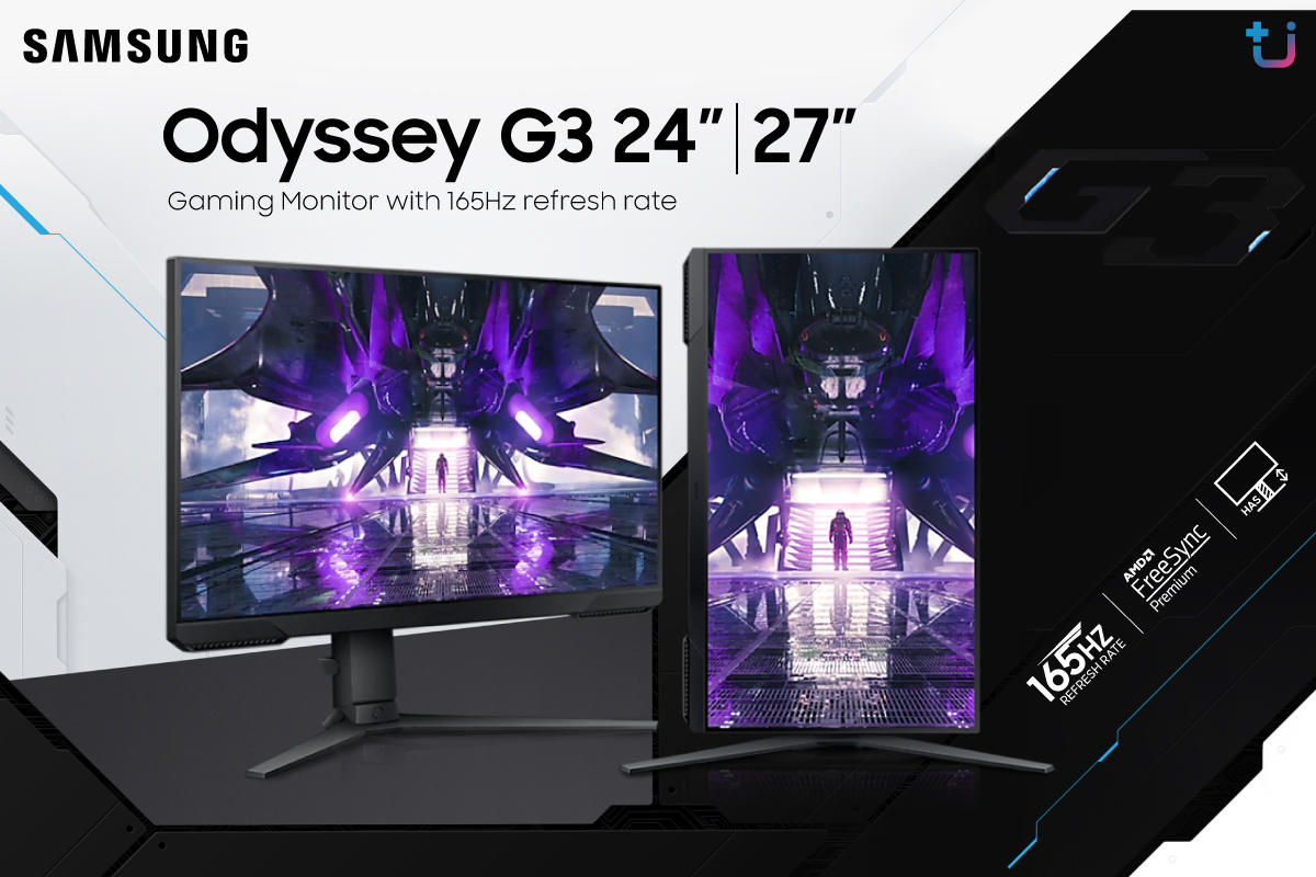 ขาย Samsung Odyssey G3 (24-inch) 165Hz 1ms AMD FreeSync Gaming Monitor ...
