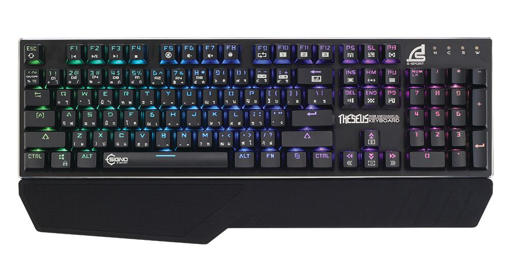 ขาย SIGNO E-Sport KB-780s THESEUS RGB Mechanical Gaming Keyboard - (Red ...