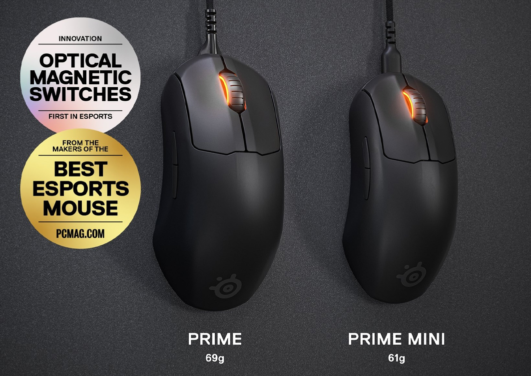 ขาย Steelseries Prime Mini Precision Esports Gaming Mouse ราคา 2,690.00 บาท