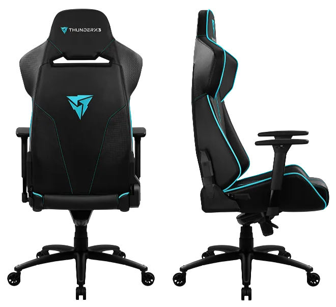 ขาย ThunderX3 BC7 Gaming Chair - Black/Cyan ราคา 8,590.00 บาท