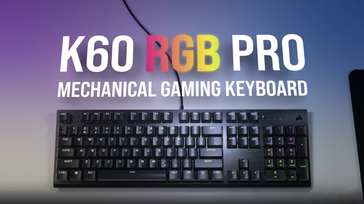 ขาย Corsair K60 RGB PRO Mechanical Gaming Keyboard — CHERRY VIOLA ...