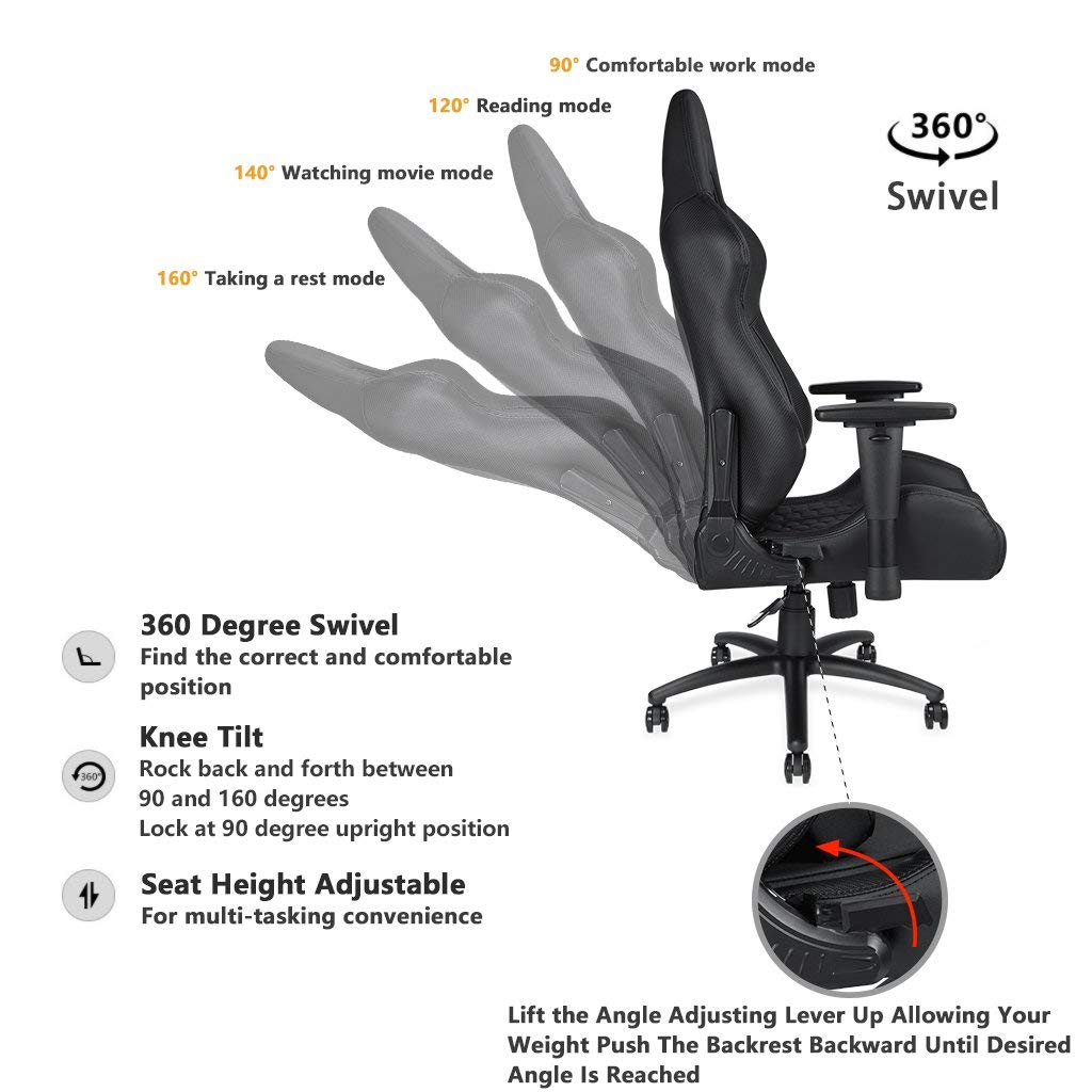 ขาย Anda Seat Dark Demon Gaming Chair - Black ราคา 10,900.00 บาท