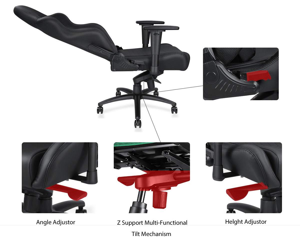 ขาย Anda Seat Dark Series Wizard Premium Gaming Chair - Black ราคา ...